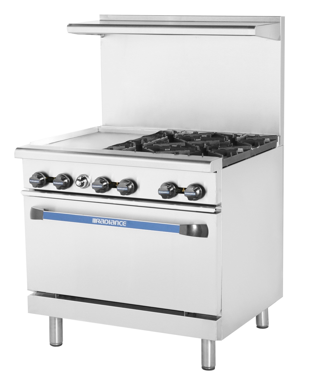 36" Wide Heavy Duty Restaurant Ranges TARG-12G4B(-LP) | Radiance - Bake ...